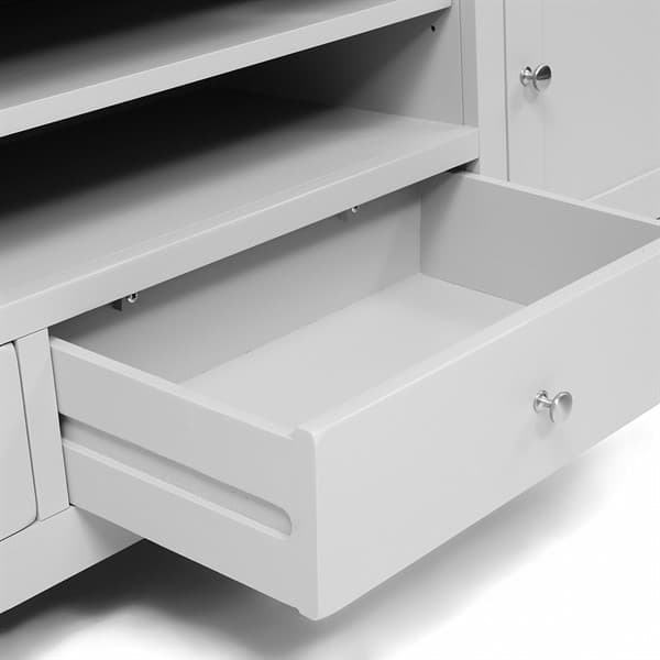 Chester Dove Grey XXL TV Stand up to 90" - The Cotswold Company